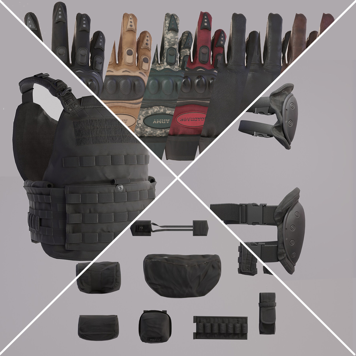 ArtStation - PBR Tactical Bundle