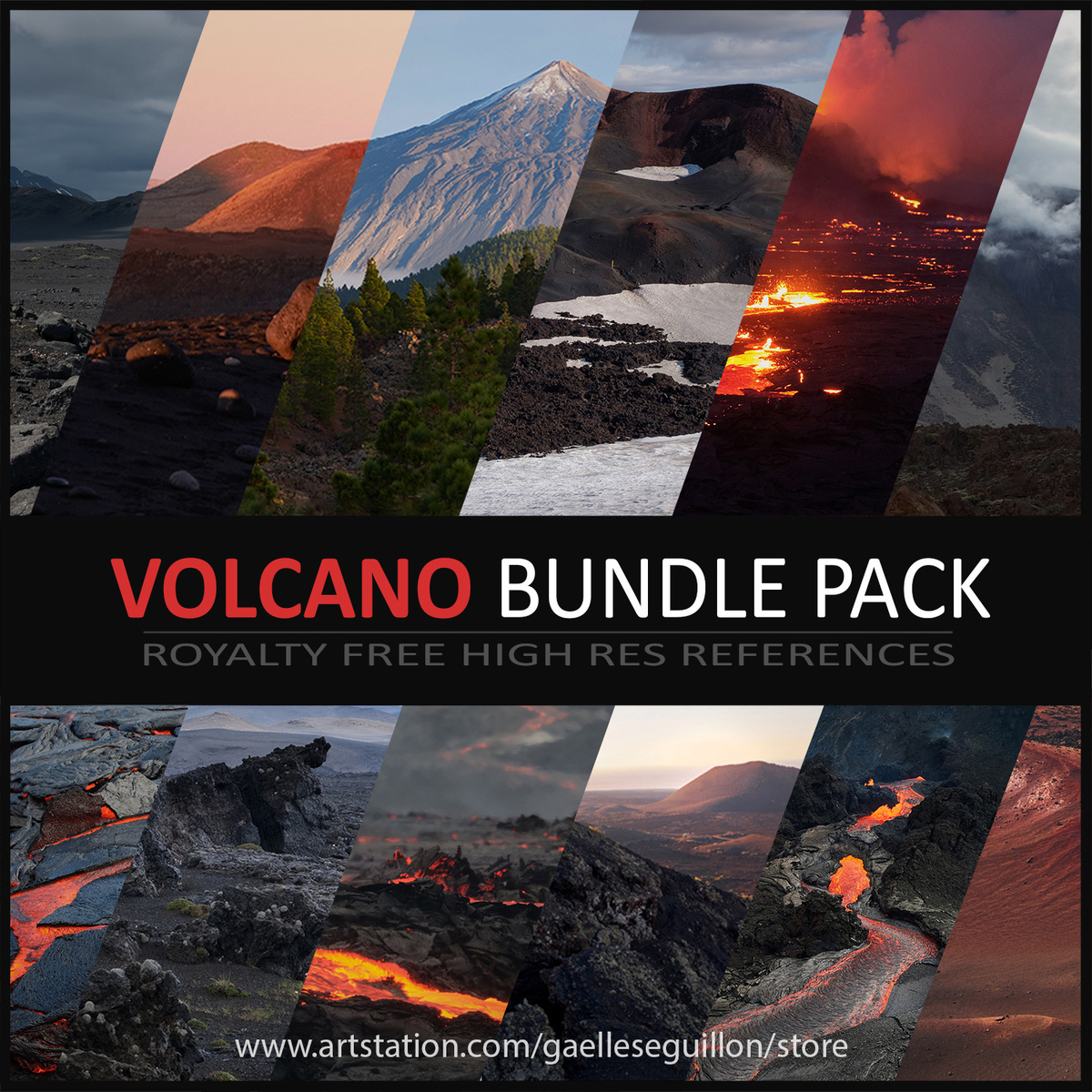 ArtStation - VOLCANO BUNDLE PACK