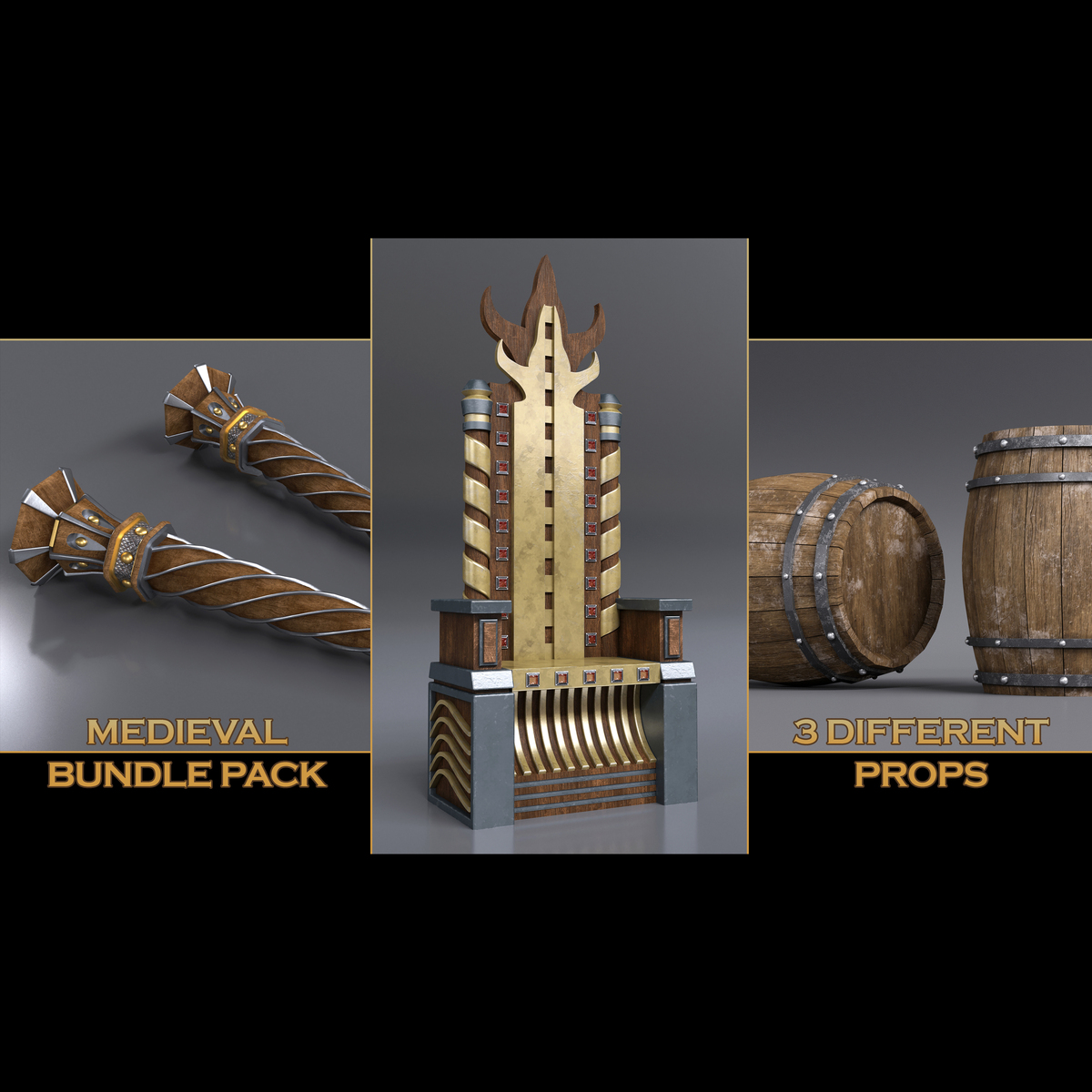 ArtStation - MEDIEVAL BUNDLE PACK