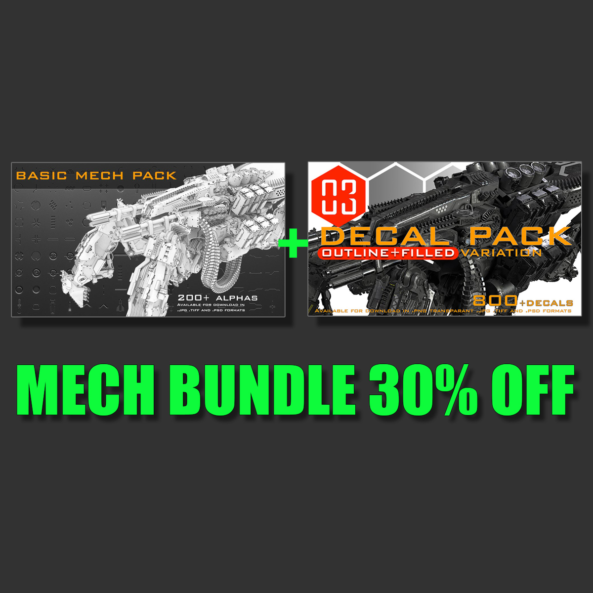 ArtStation - Mech Pack Bundle