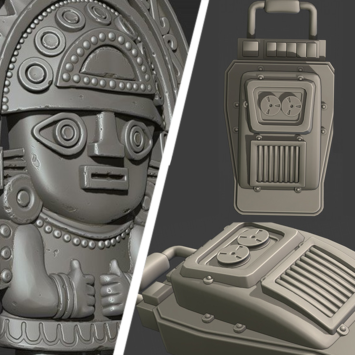 ArtStation - 3D Print Pack
