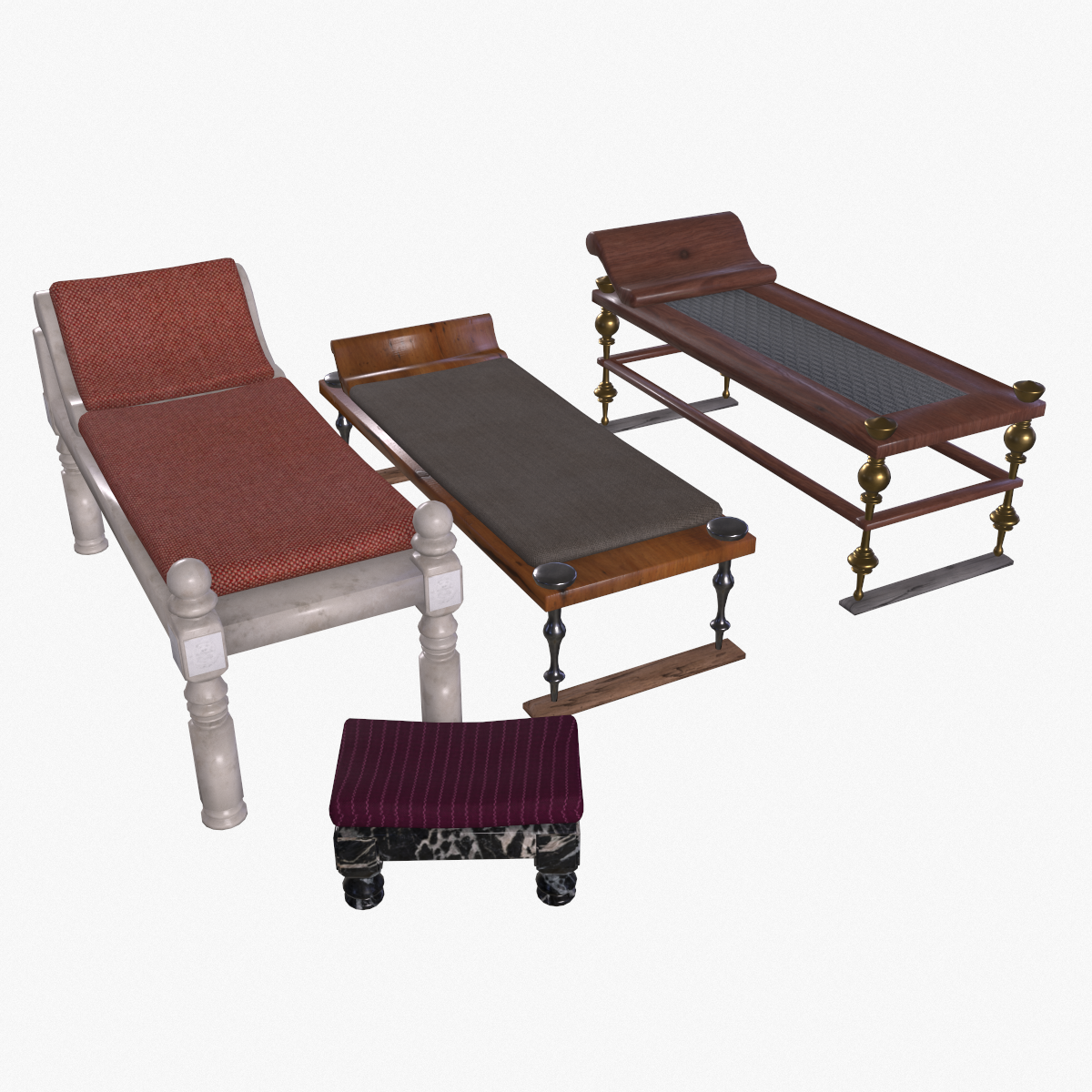 ArtStation - Roman couch pack