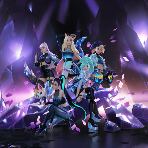 ArtStation - League of Legends - KDA ALL OUT Seraphine RIGGED | Resources