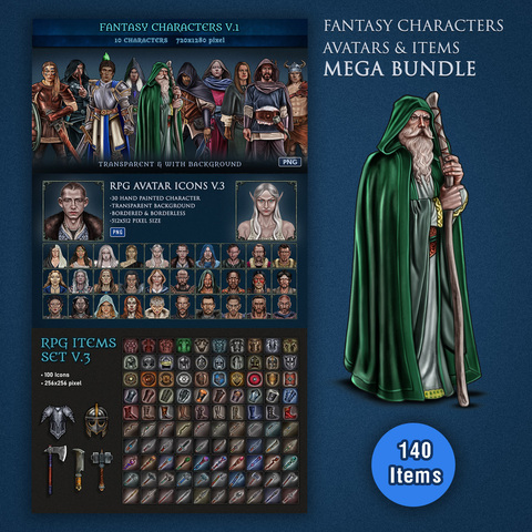 ArtStation - Fantasy Items Mega Bundle