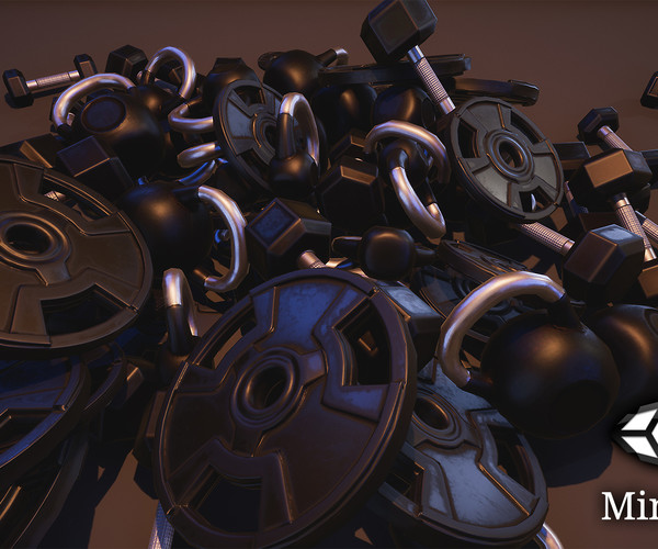 ArtStation - Mini Pack : Home Gym | Game Assets