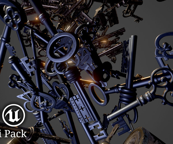 ArtStation - Mini Pack : Keys | Game Assets