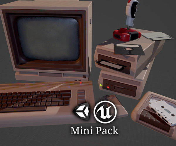 ArtStation - Mini Pack : Retro Gaming | Game Assets