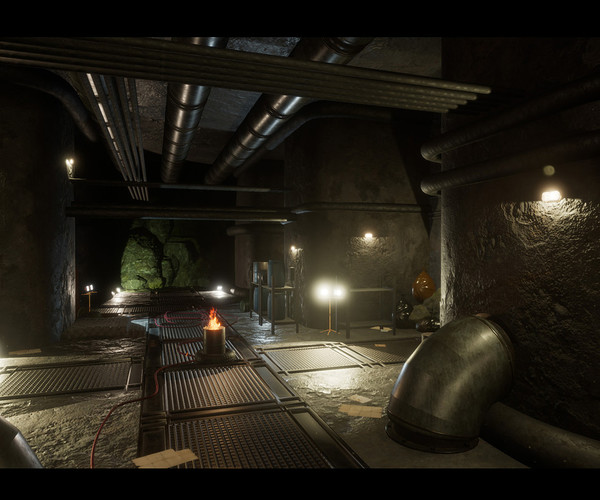 ArtStation - Modular Sewer Pack Survival - Unreal Engine | Resources