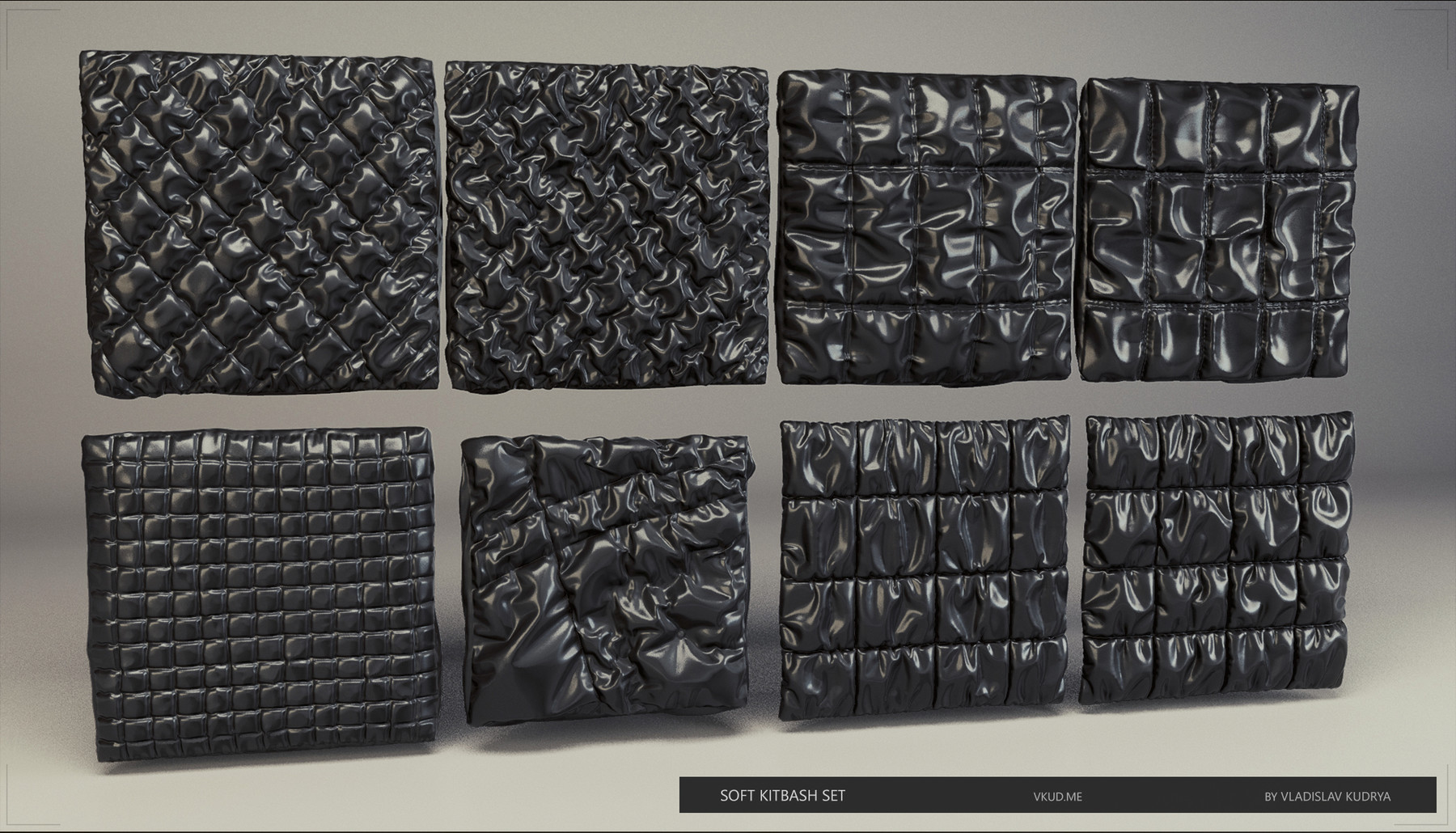 ArtStation - Soft kitbash set vol.1 | Resources