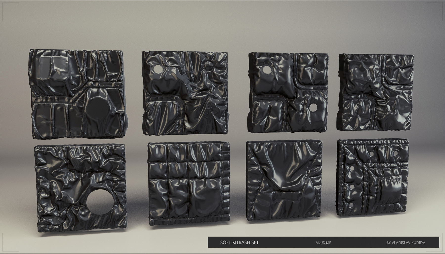 ArtStation - Soft kitbash set vol.1 | Resources