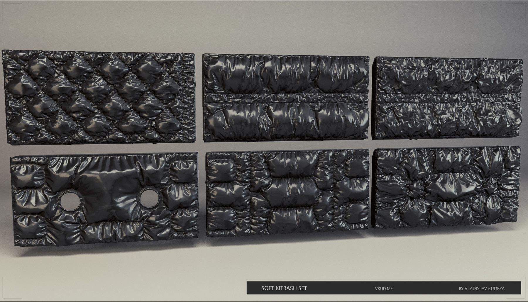 ArtStation - Soft kitbash set vol.1 | Resources