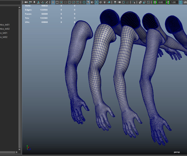 ArtStation - First Person Arms | Game Assets