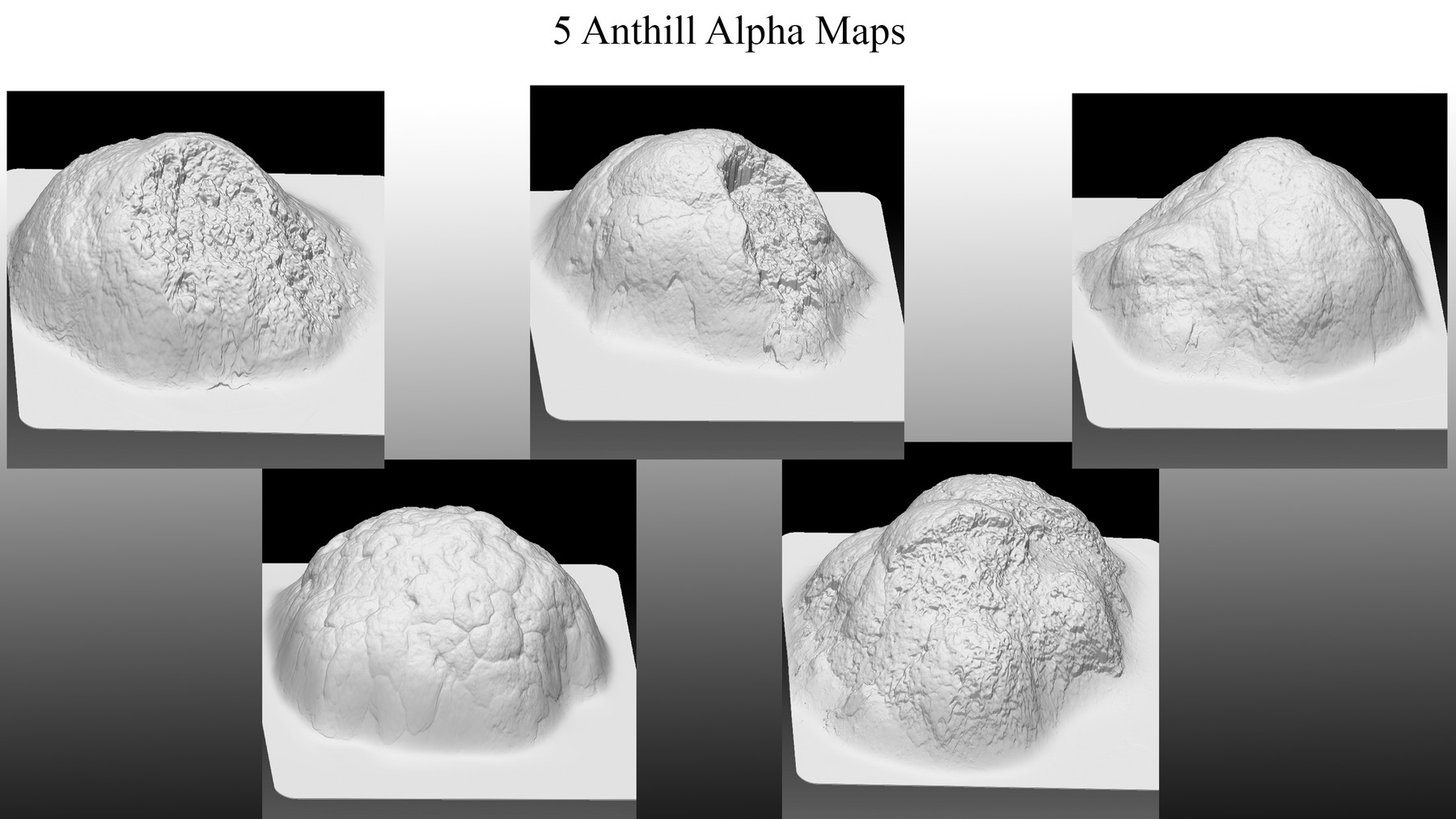 ArtStation - Rock Alpha Pack | Brushes