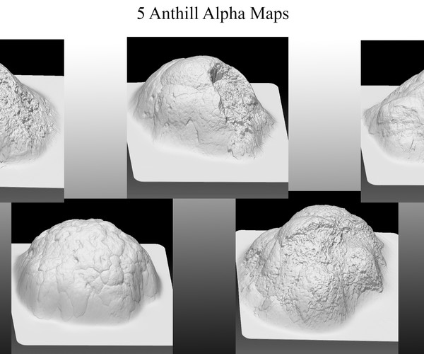ArtStation - Rock Alpha Pack | Brushes