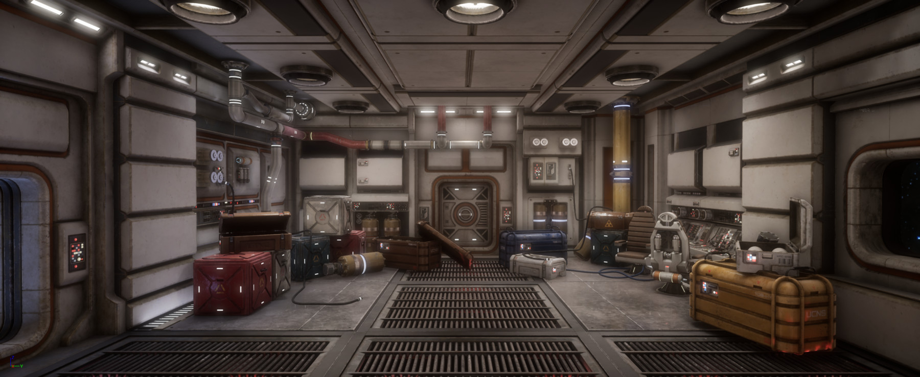 ArtStation - Sci Fi Interior Prop Pack 1 | Game Assets