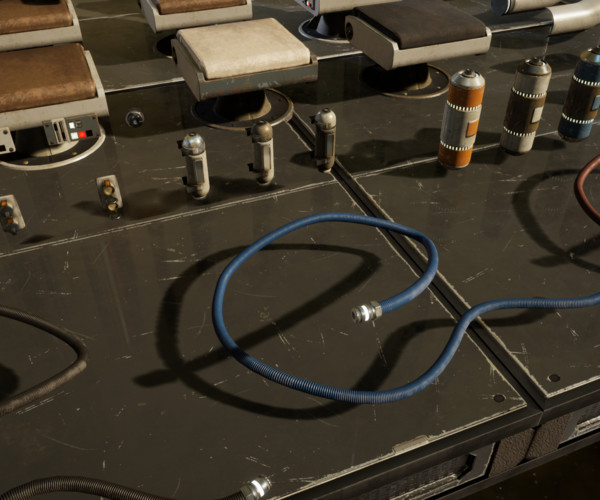 ArtStation - Sci Fi Interior Prop Pack 1 | Game Assets