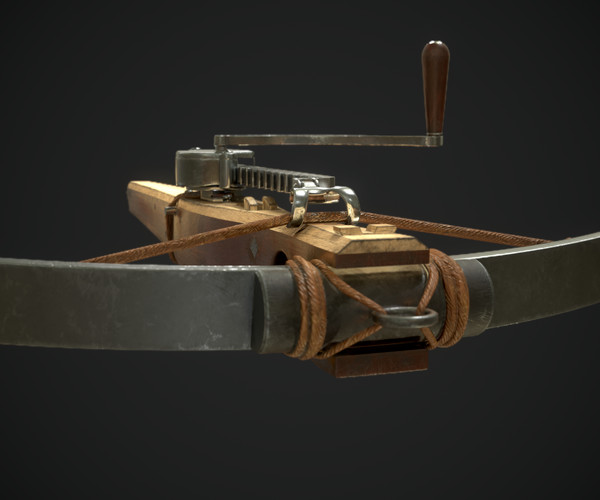 ArtStation - Medieval cranequin crossbow (16th century) | Resources