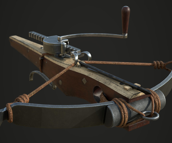 ArtStation - Medieval cranequin crossbow (16th century) | Resources