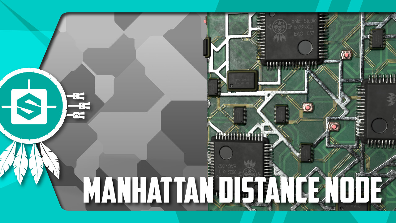 ArtStation - Manhattan Distance Node for SUBSTANCE DESIGNER | Resources