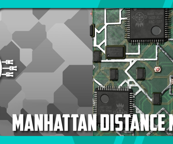 ArtStation - Manhattan Distance Node for SUBSTANCE DESIGNER | Resources