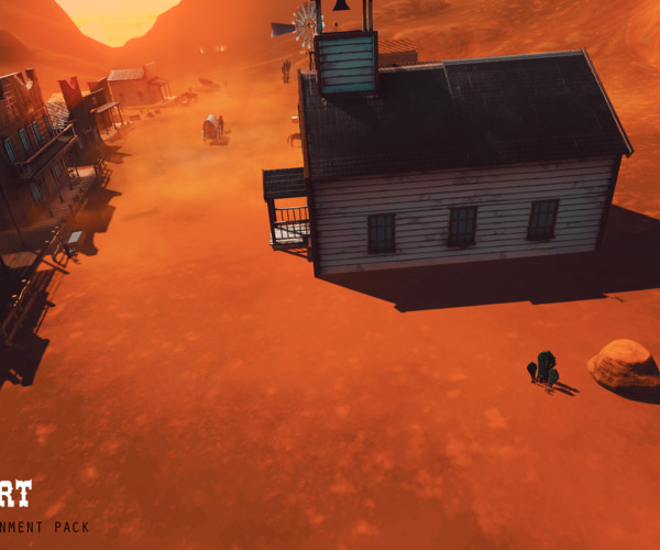 ArtStation - The Fort, A Wild West Environment Pack for the Unity ...