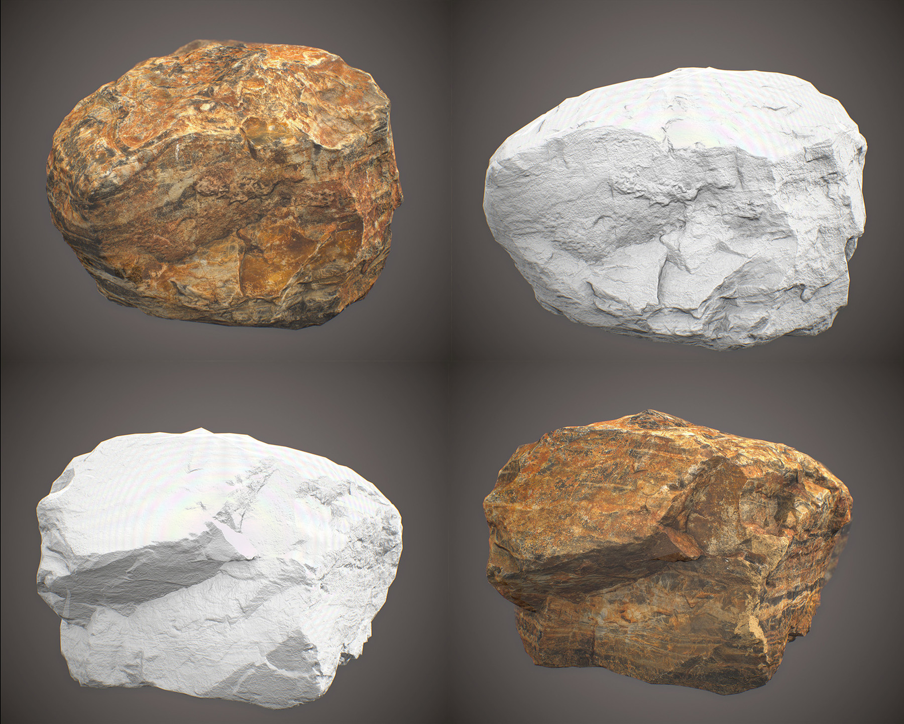 ArtStation - Rock Pack 01 | Game Assets