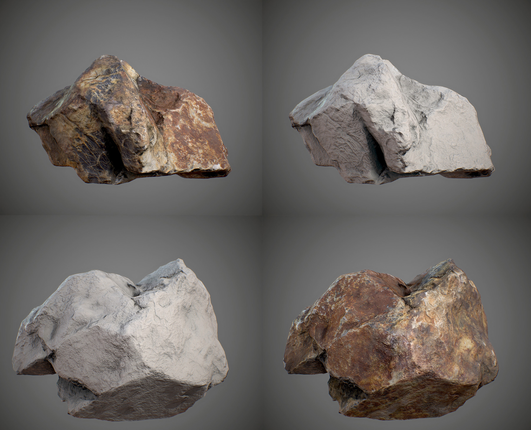 ArtStation - Rock Pack 01 | Game Assets