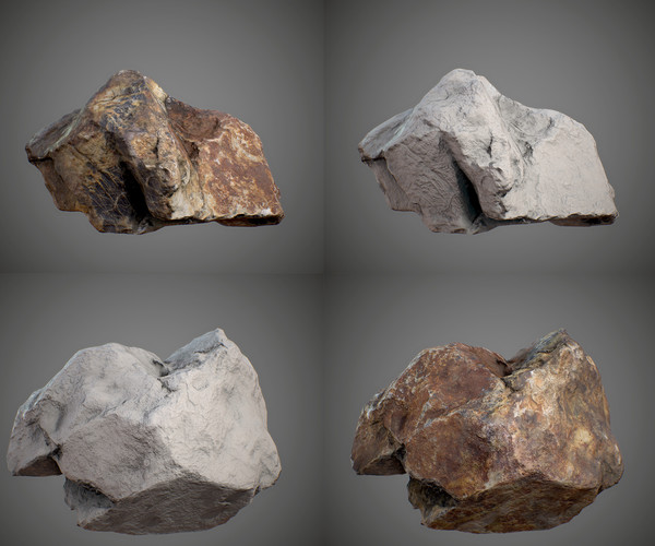 ArtStation - Rock Pack 01 | Game Assets