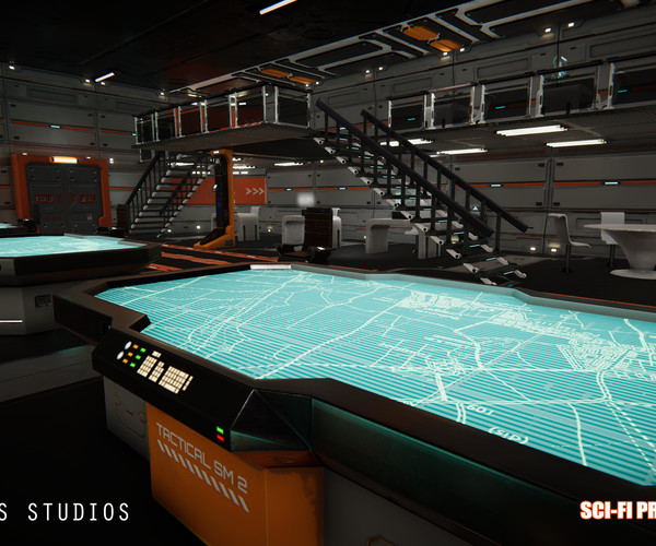 ArtStation - Sci-Fi Props I for the Unity engine | Game Assets