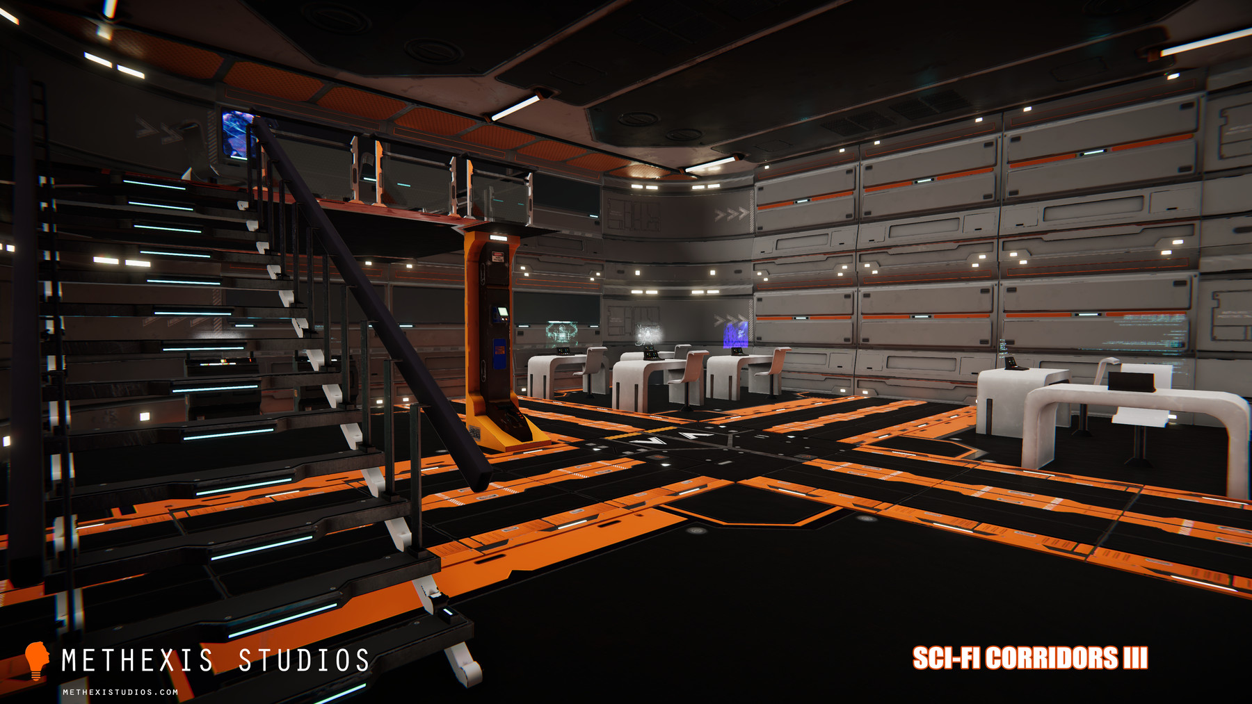 ArtStation - Sci-Fi Corridors III for the Unity engine | Resources