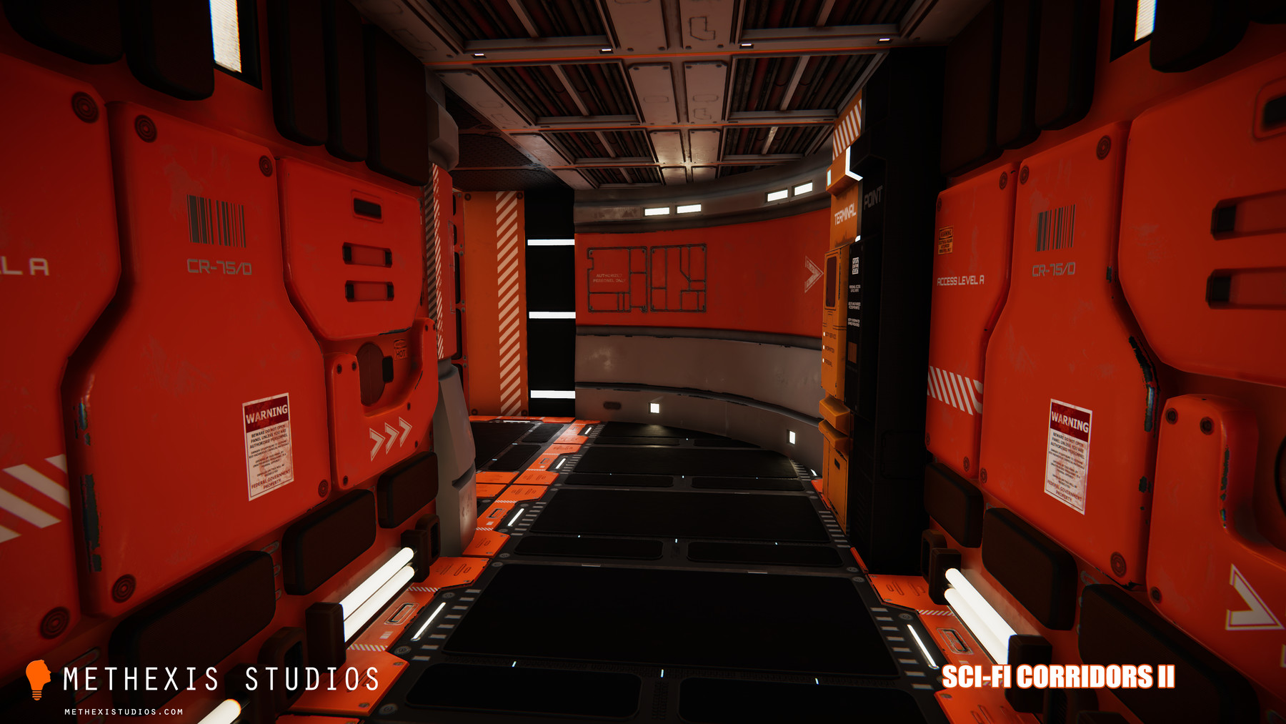 ArtStation - Sci-Fi Corridors II for the Unity engine | Game Assets