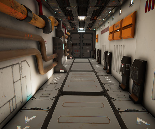 ArtStation - Sci-Fi Modular Pack for Unity engine | Resources