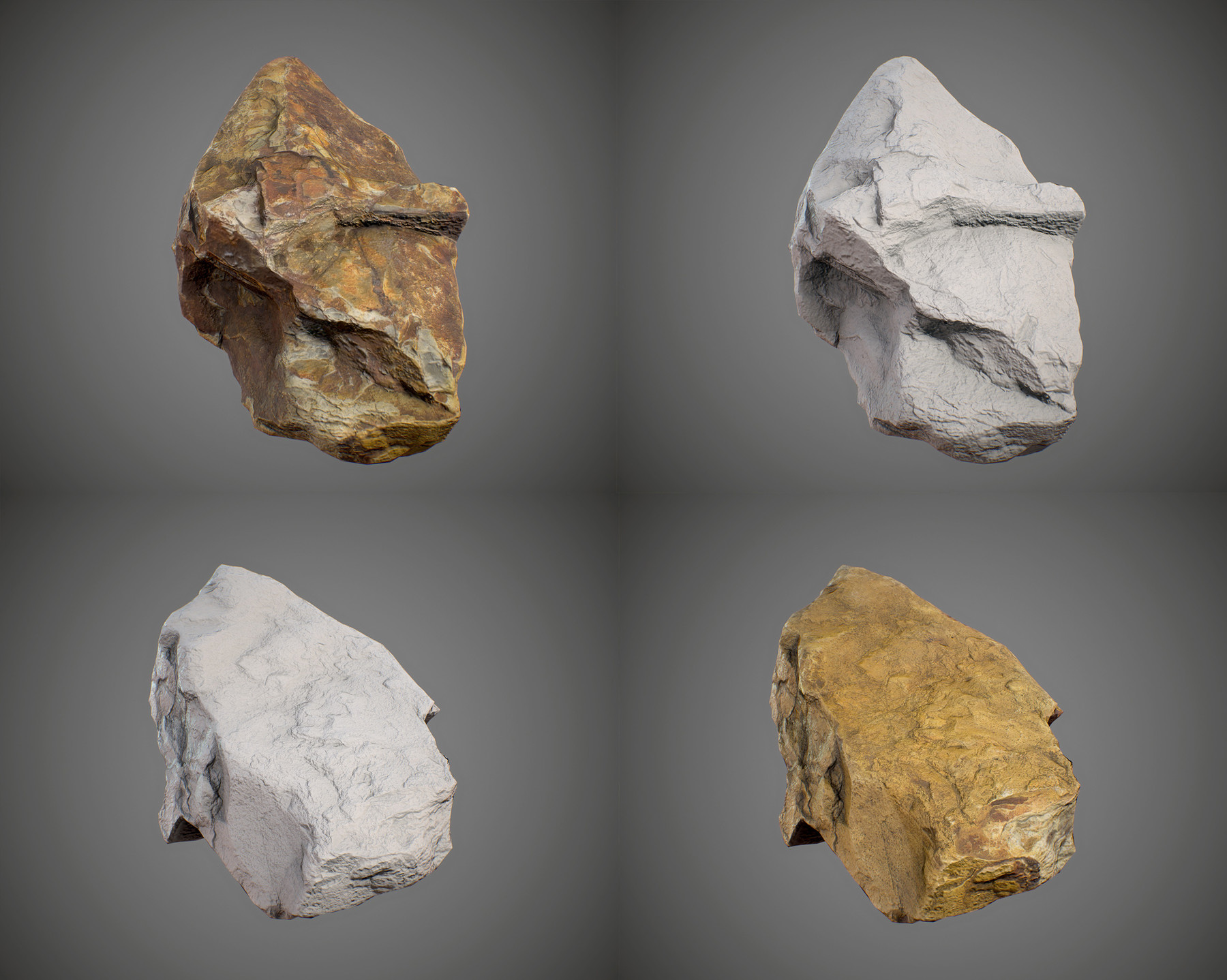 ArtStation - Rock Pack 02 | Game Assets