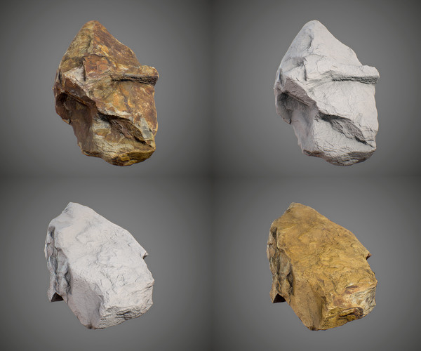 ArtStation - Rock Pack 02 | Game Assets