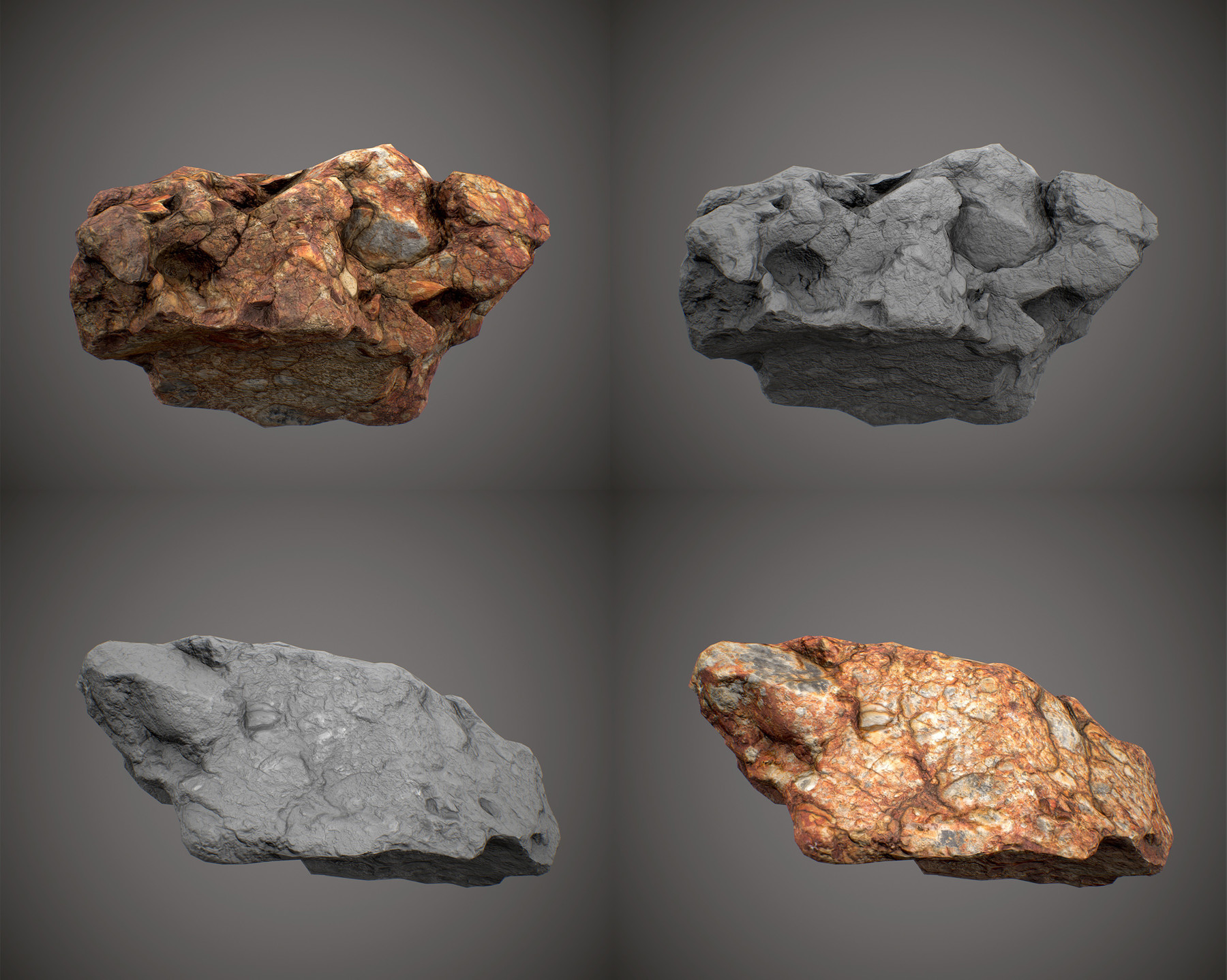 ArtStation - Rock Pack 02 | Game Assets