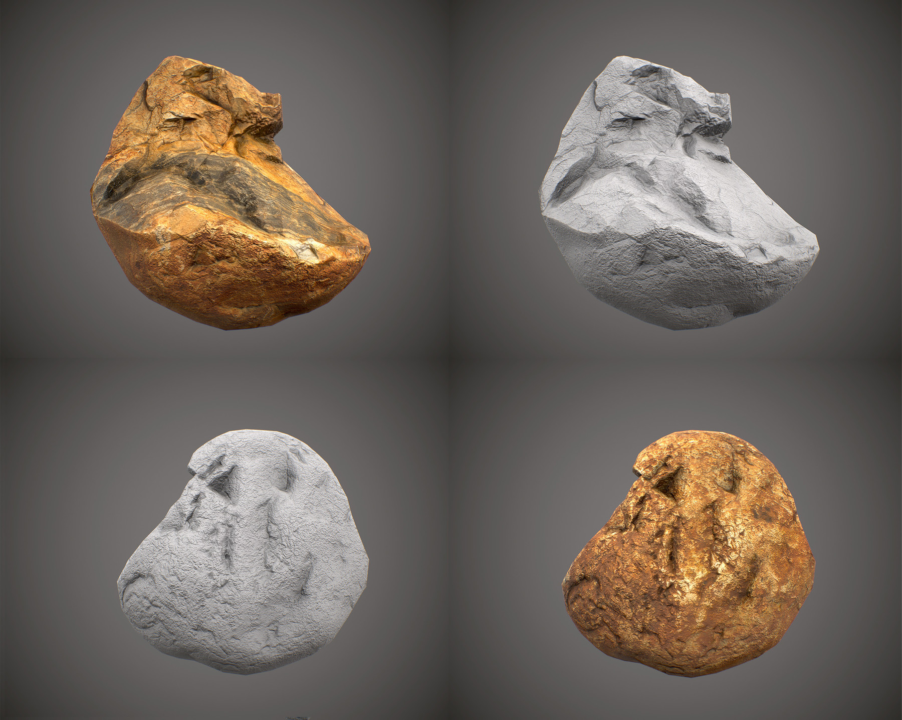 ArtStation - Rock Pack 02 | Game Assets