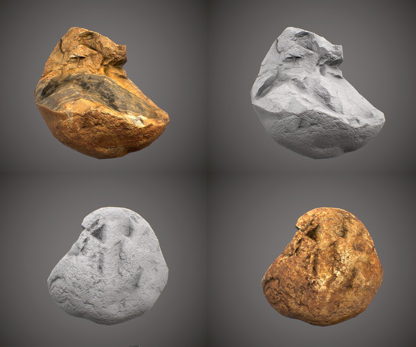 ArtStation - Rock Pack 02 | Game Assets