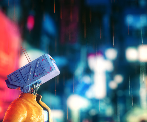 ArtStation - ANIMATED WATER DROPS \ WET STREAKS TOOL - Substance ...