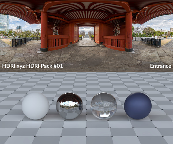 ArtStation - 16K 32bit HDRI Spherical Panoramas Pack #01 (Japan) | Resources