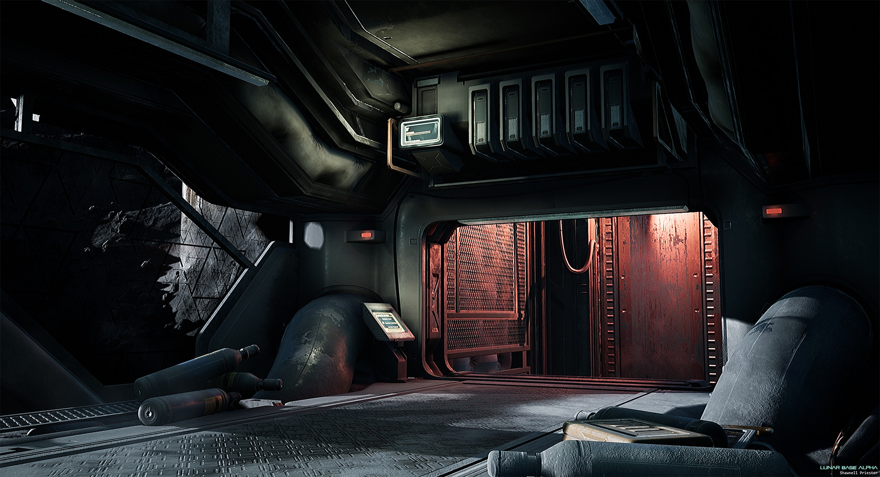 ArtStation - Creating A Unique Environment in Unreal 4 - Lunar Base Alpha Tutorial | Tutorials