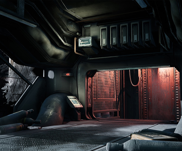 ArtStation - Creating A Unique Environment in Unreal 4 - Lunar Base Alpha Tutorial | Tutorials