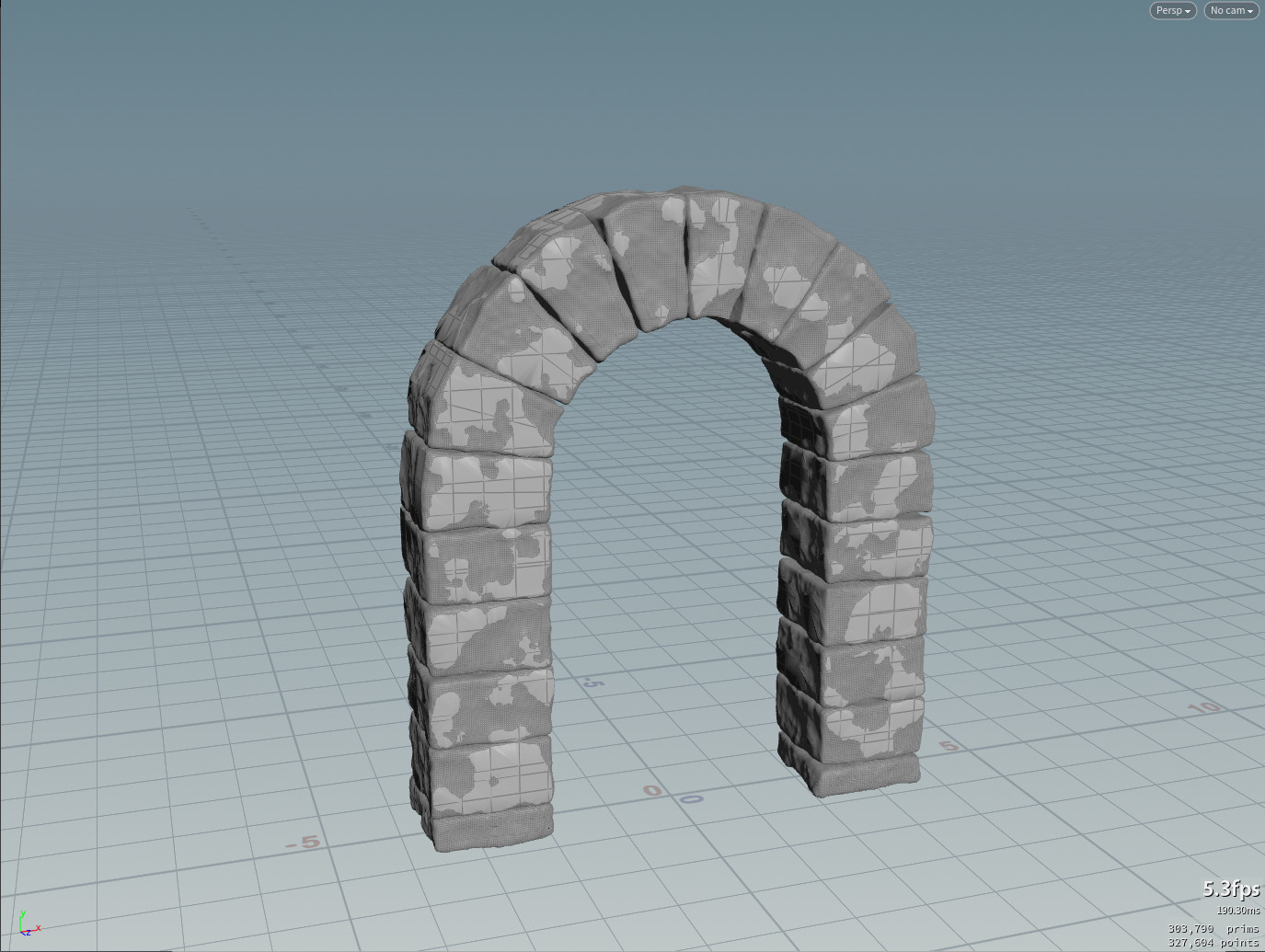 ArtStation - Houdini Procedural Stone Wall & Door Setup | Resources