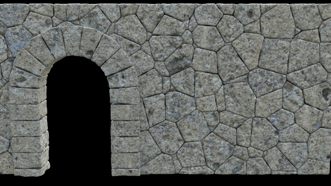 ArtStation - Houdini Procedural Stone Wall & Door Setup | Resources