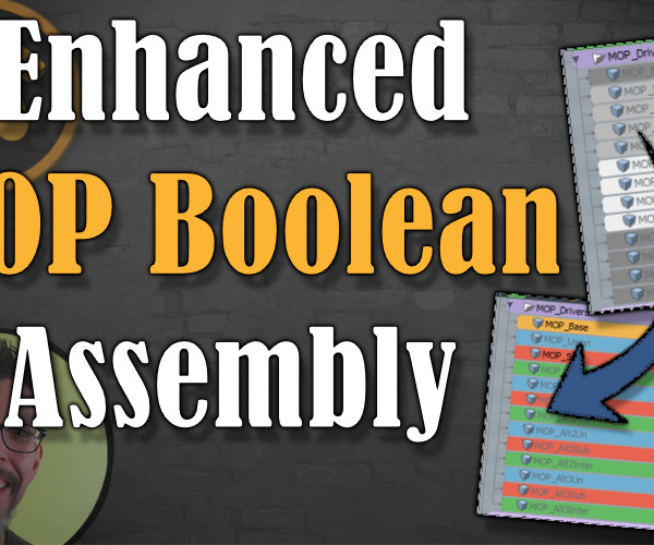 ArtStation - Enhanced MOP Boolean Assembly | Resources