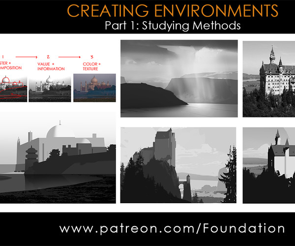 ArtStation - Foundation Art Group - Creating Environments - Part 1 ...