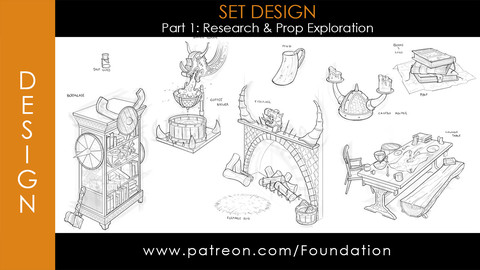 ArtStation - Foundation Art Group - Set Design - Part 1: Research ...