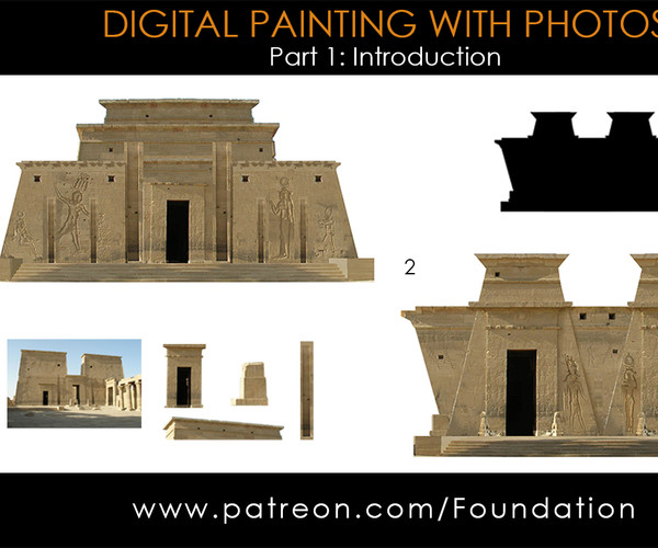 ArtStation - Foundation Art Group - Digital Painting with photos - Part ...