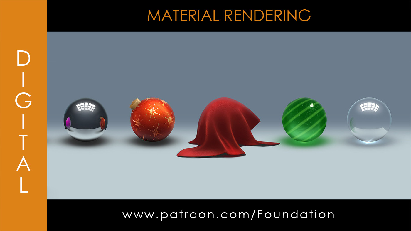 ArtStation - Foundation Art Group - Material Rendering | Tutorials
