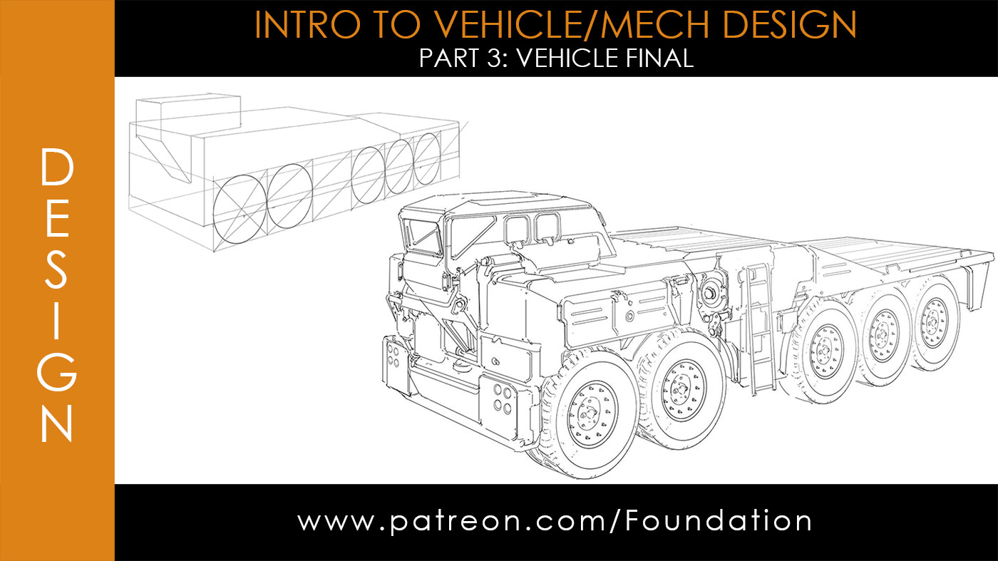 ArtStation - Foundation Art Group - Intro to Vehicle & Mech Design ...