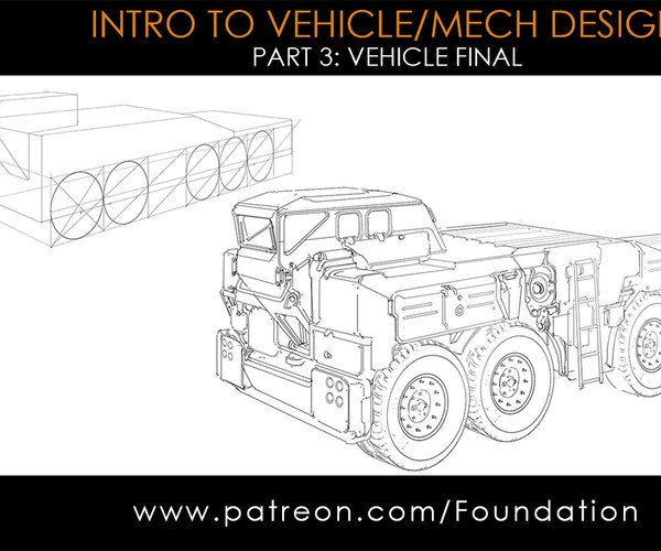 ArtStation - Foundation Art Group - Intro to Vehicle & Mech Design ...